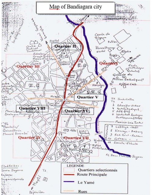 Malaria vector transmission dynamics in Bandiagara, a potential site ...